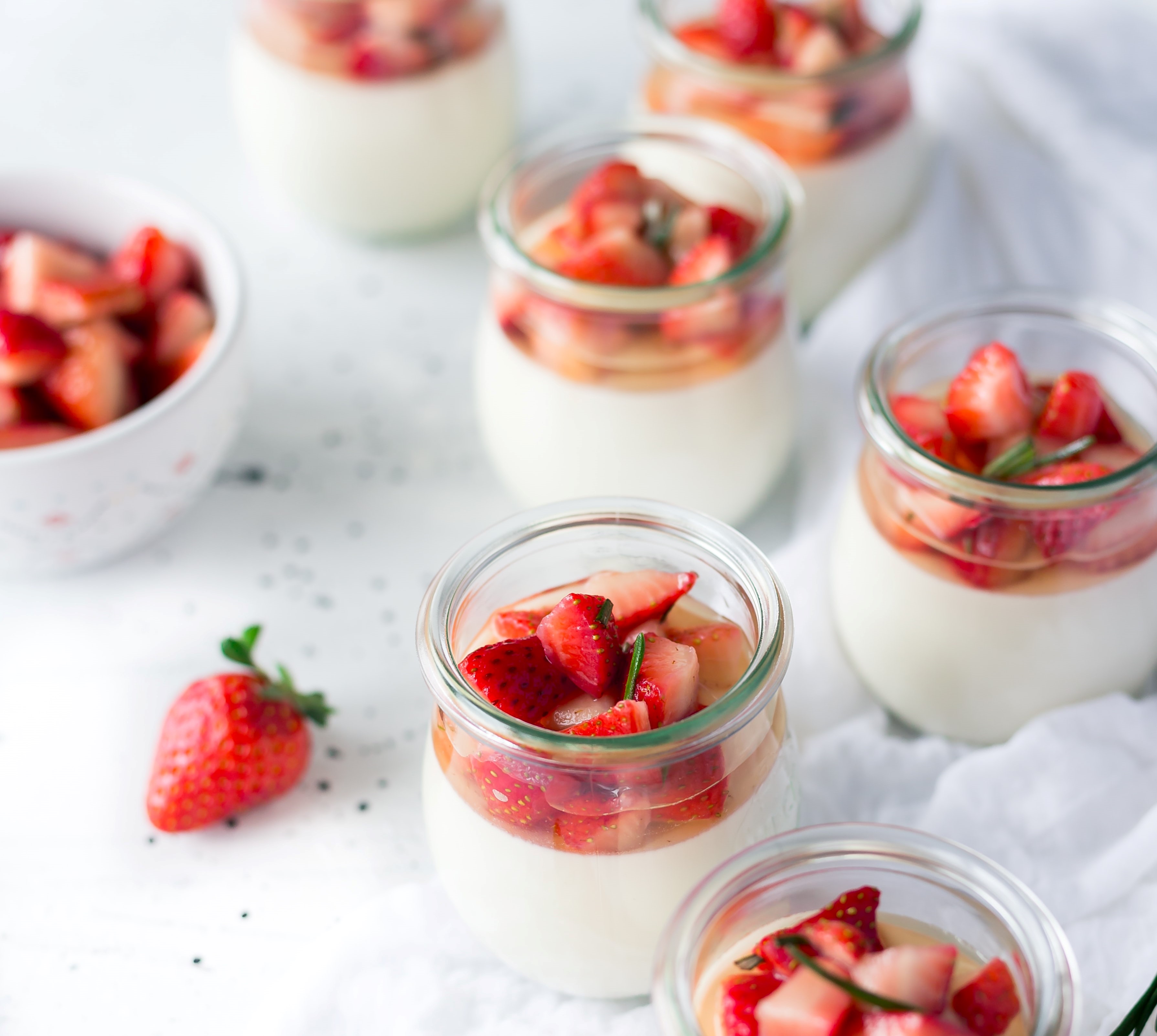 Vanille-Erdbeer-Dessert - myRex