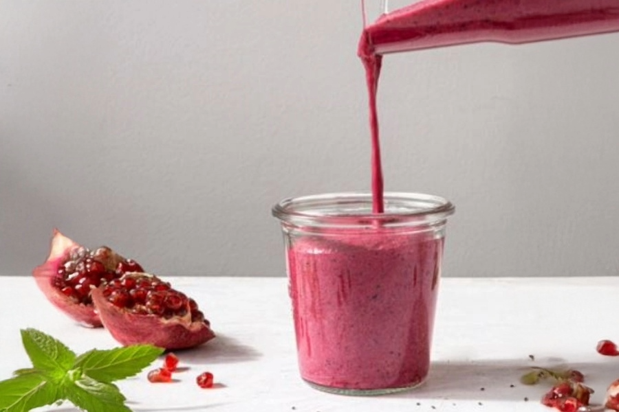 Granatapfel-Smoothie: Frisch, gesund und voller Power - myRex
